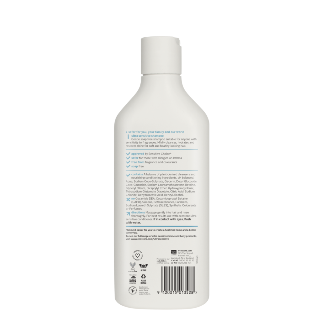 Ultra Sensitive Shampoo - ecostore Hong Kong